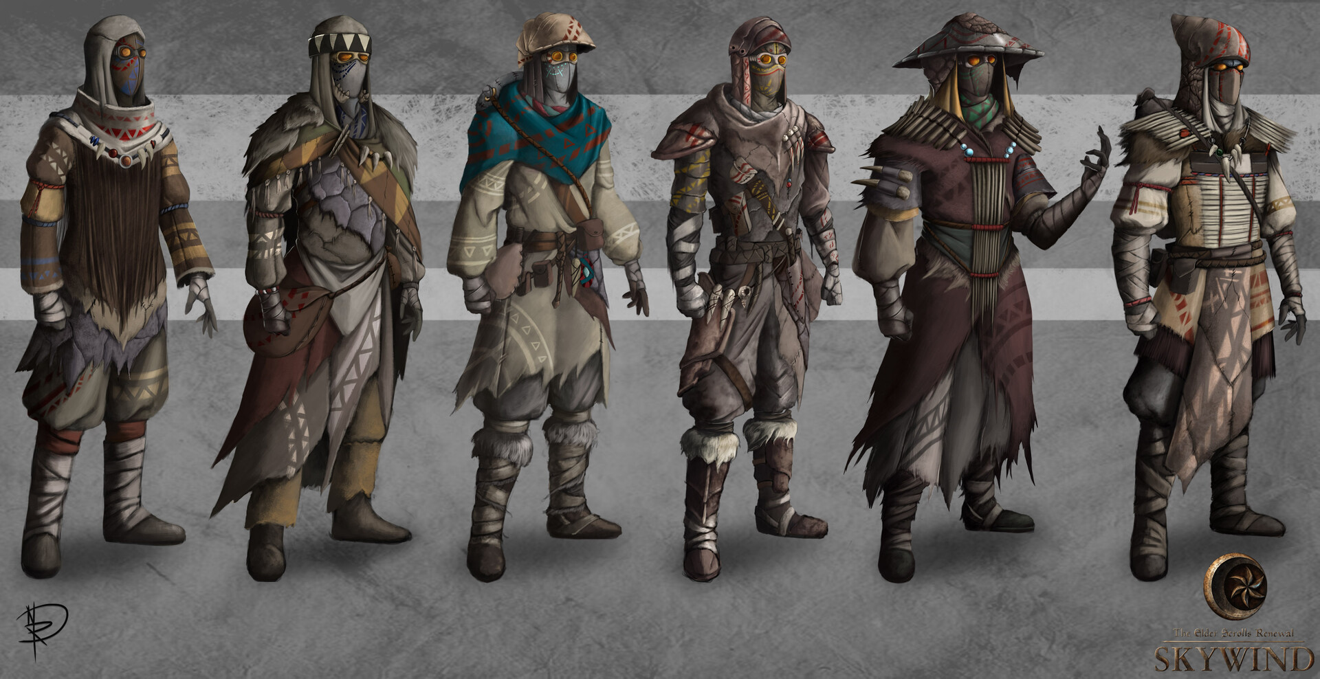 ArtStation - Skywind: Ashlander Sets-Concepts