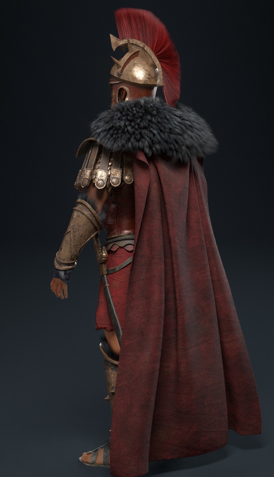 Mohamed Shaalan - Spartan War Hero - Assassin's Creed Odyssey(FanArt)