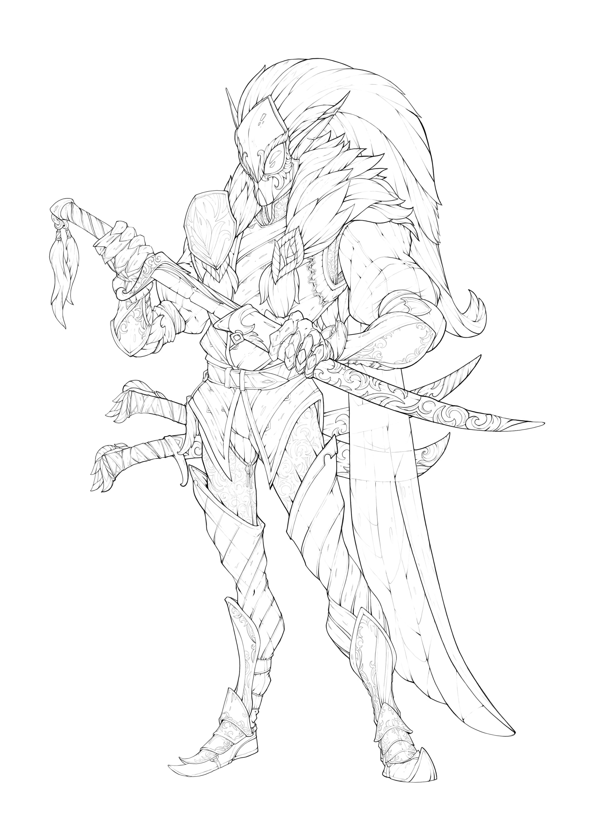 ArtStation - Moth rider