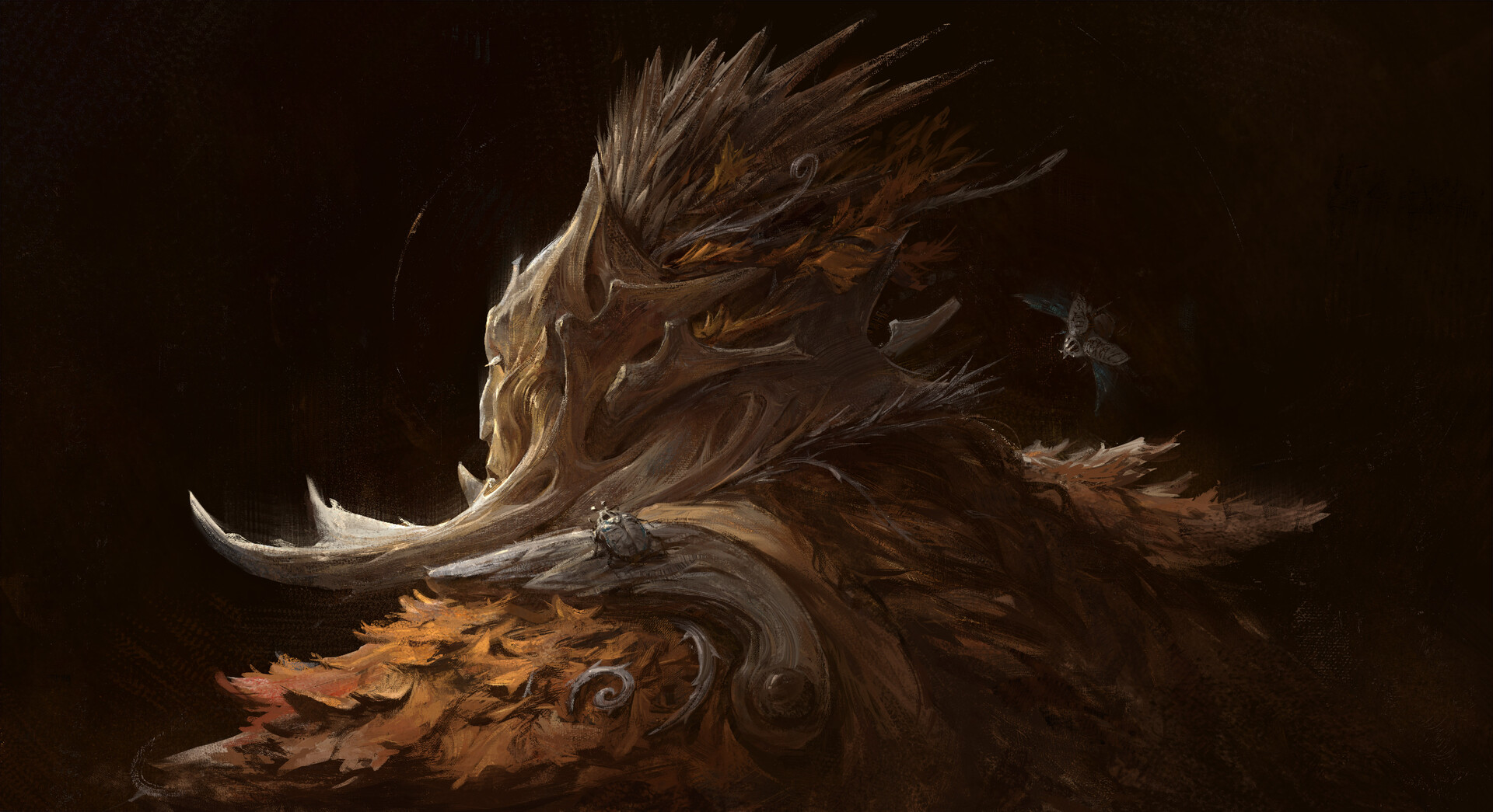 ArtStation - Autumn knight