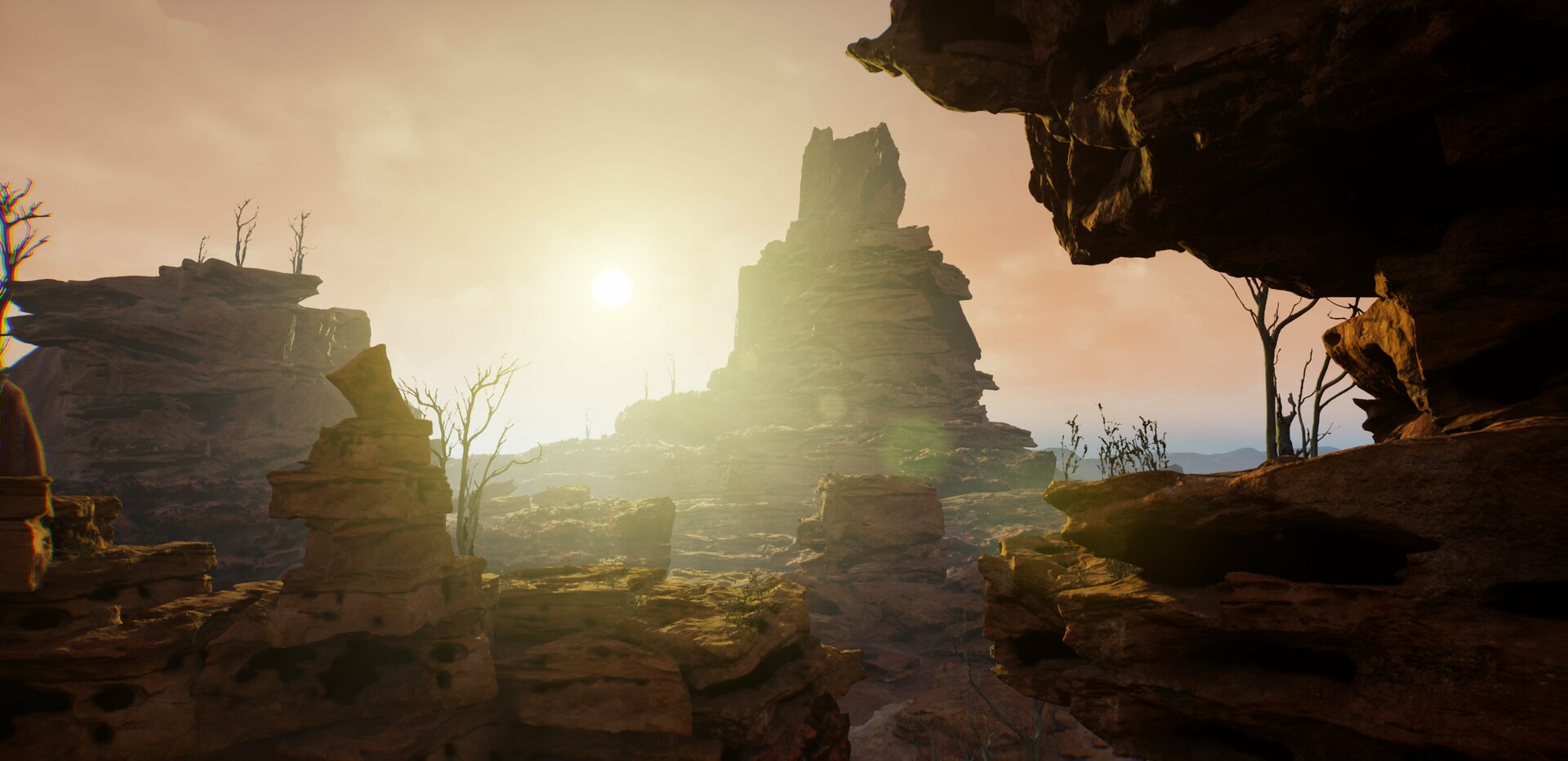 ArtStation - Quixel Desert Mesa Environment in UE4