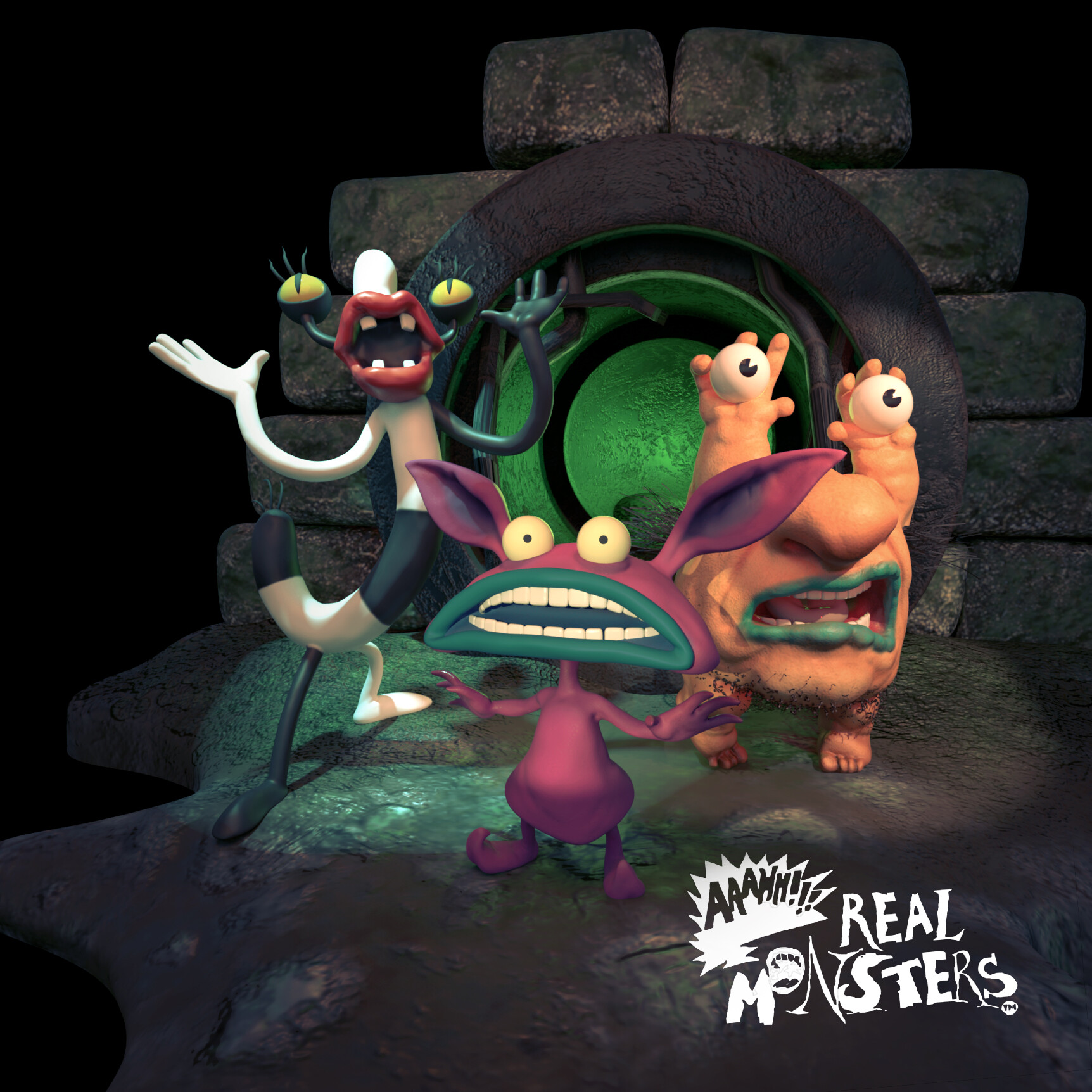 Ahh Real Monsters Wallpaper