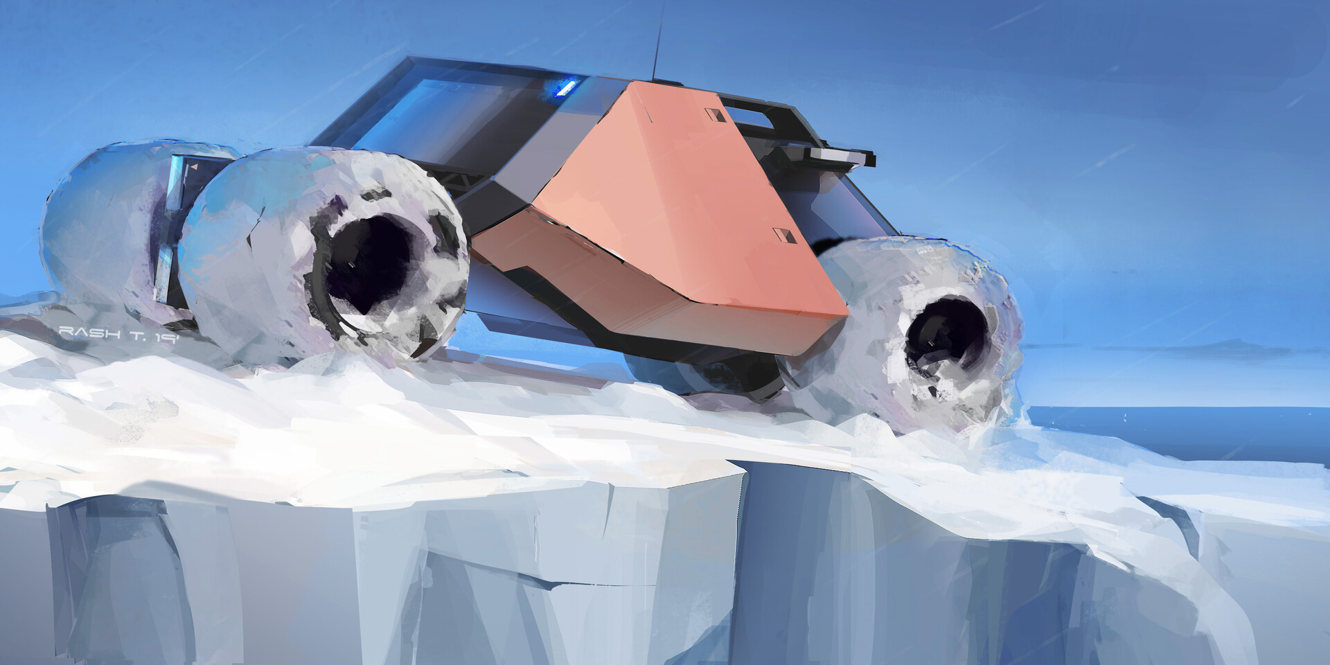 Arctic rover sketch model - 3D model by rash_tagirov [cb05d81] - Sketchfab