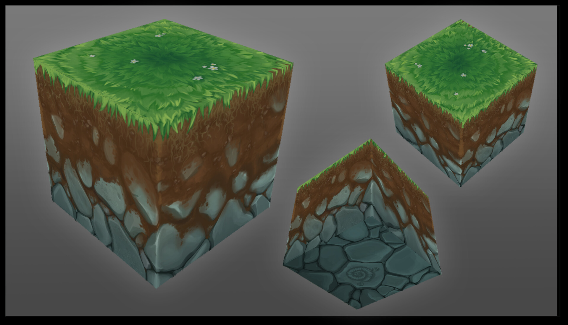 ArtStation - Basic shape texture painting