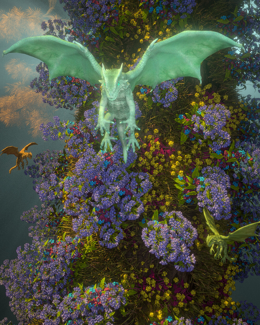 ArtStation - Dragon Tree