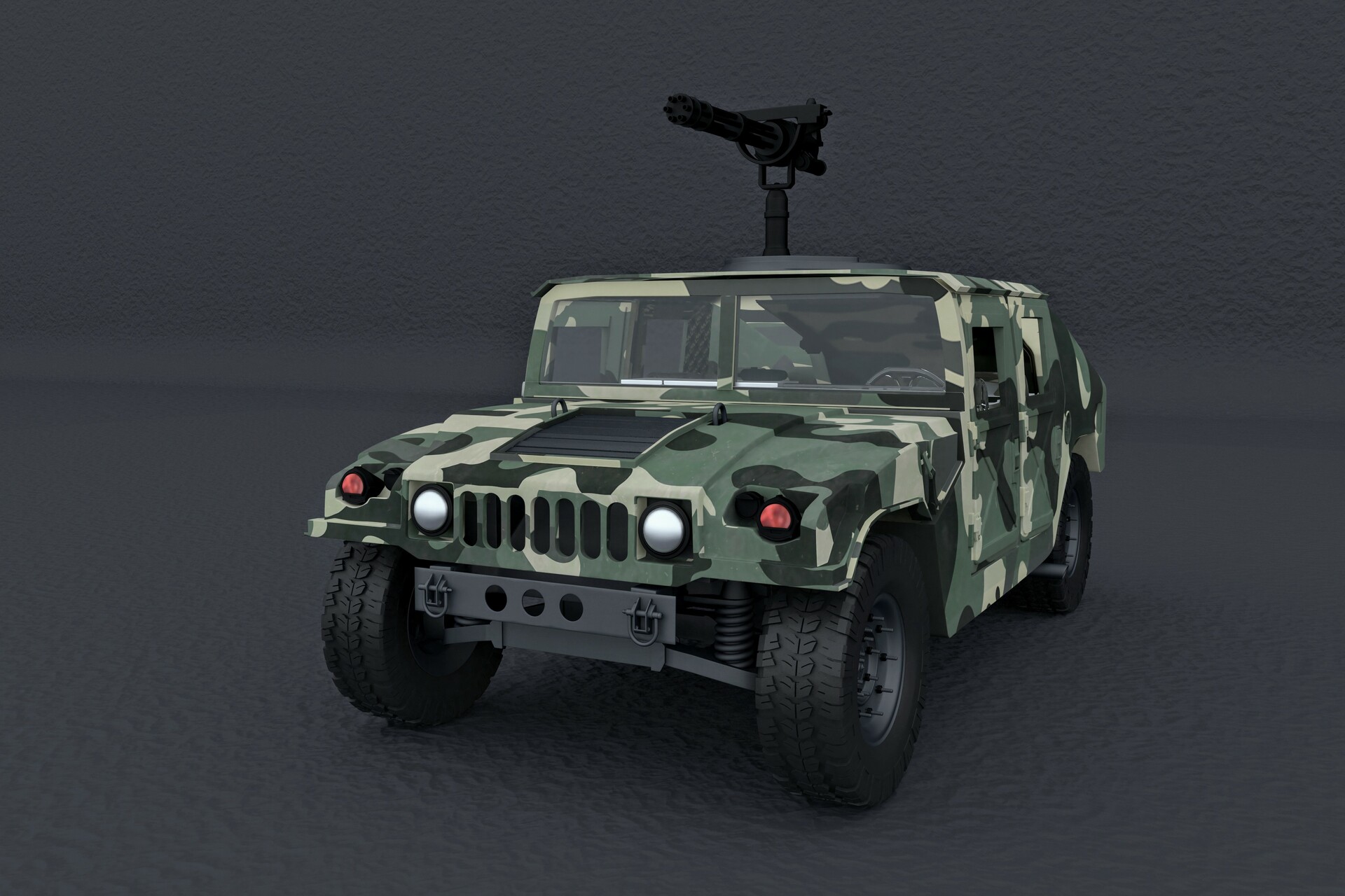 ArtStation - Humvee