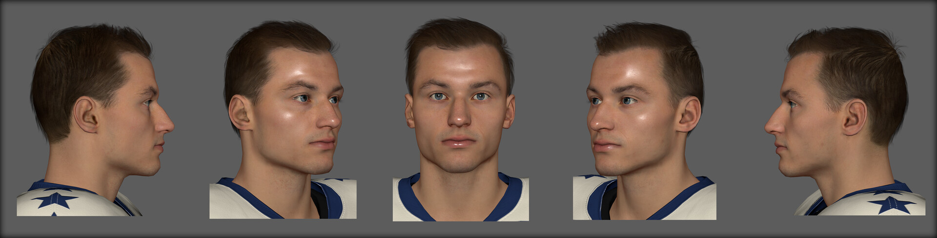 Kenneth Lau - EA Sports NHL 20 - Character Art