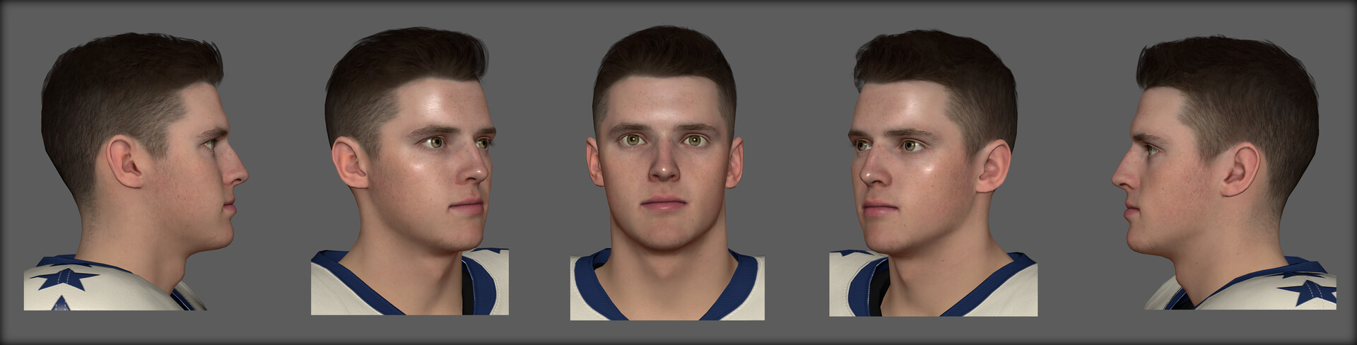 Kenneth Lau - EA Sports NHL 20 - Character Art