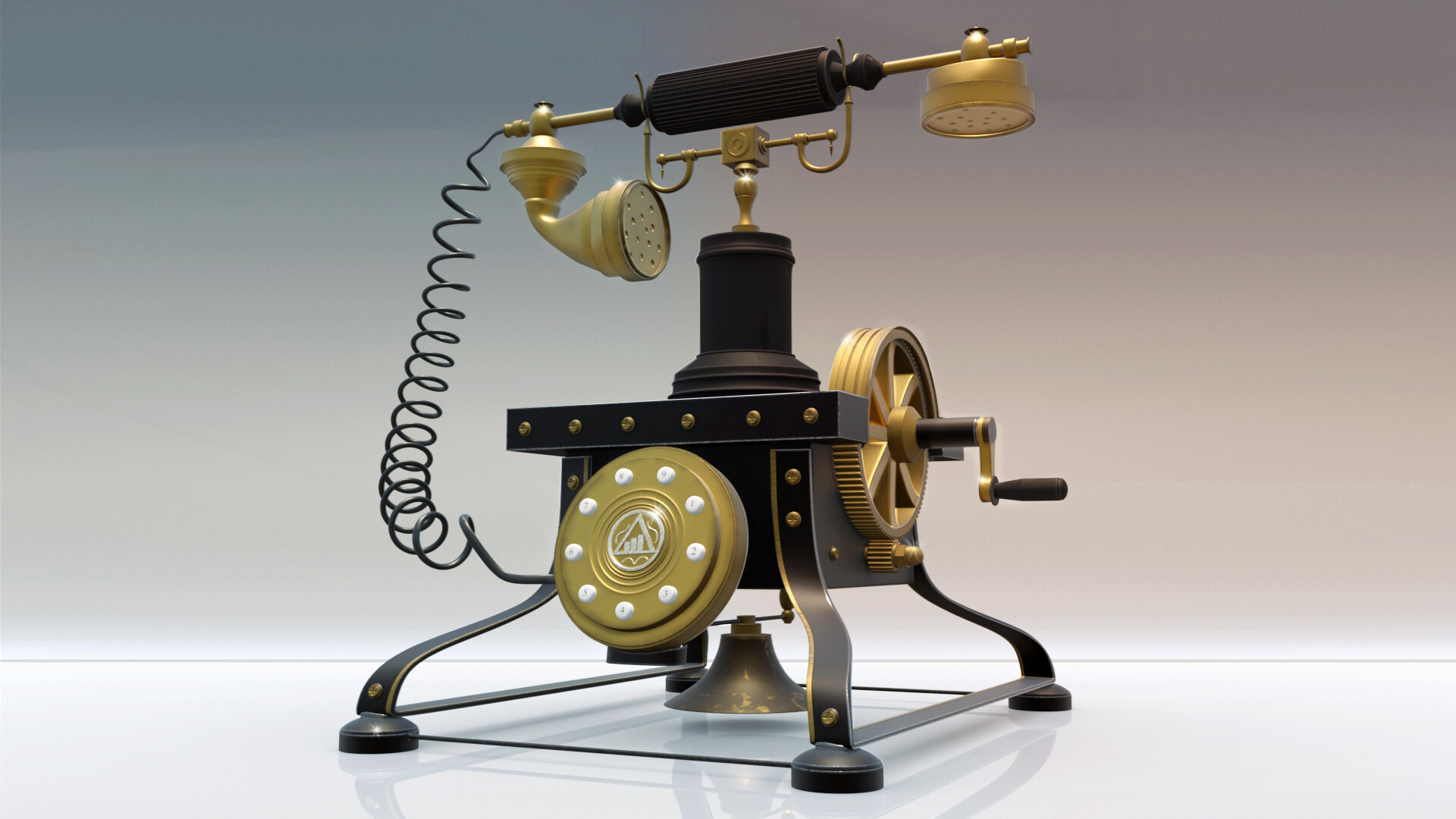 ArtStation - Classic old phones