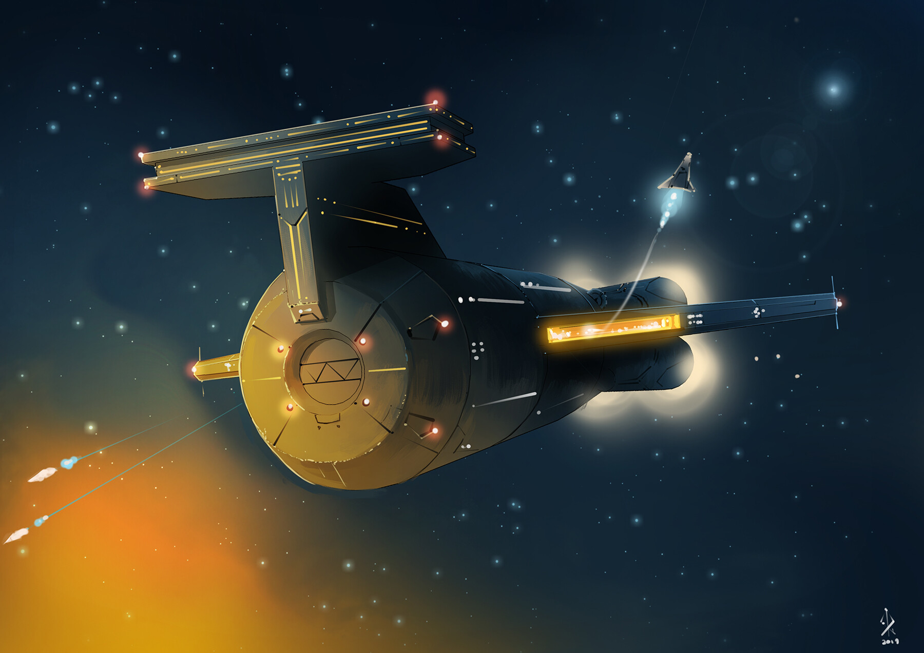 Sami Rouhiainen - Rocket ships & Characters