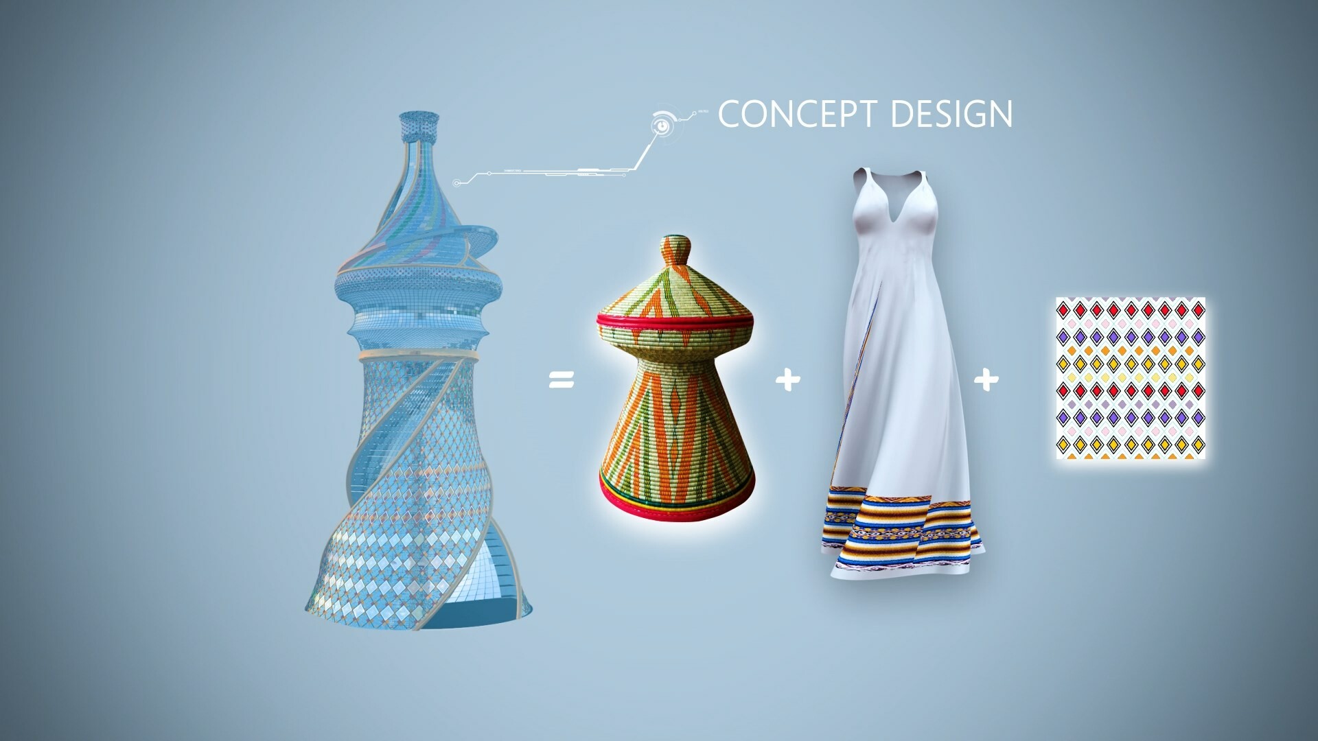 ArtStation - The first African skyscraper "mesob"