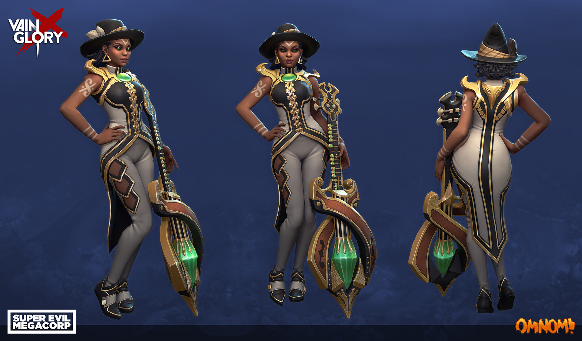 OMNOM! workshop - Vainglory Characters 01