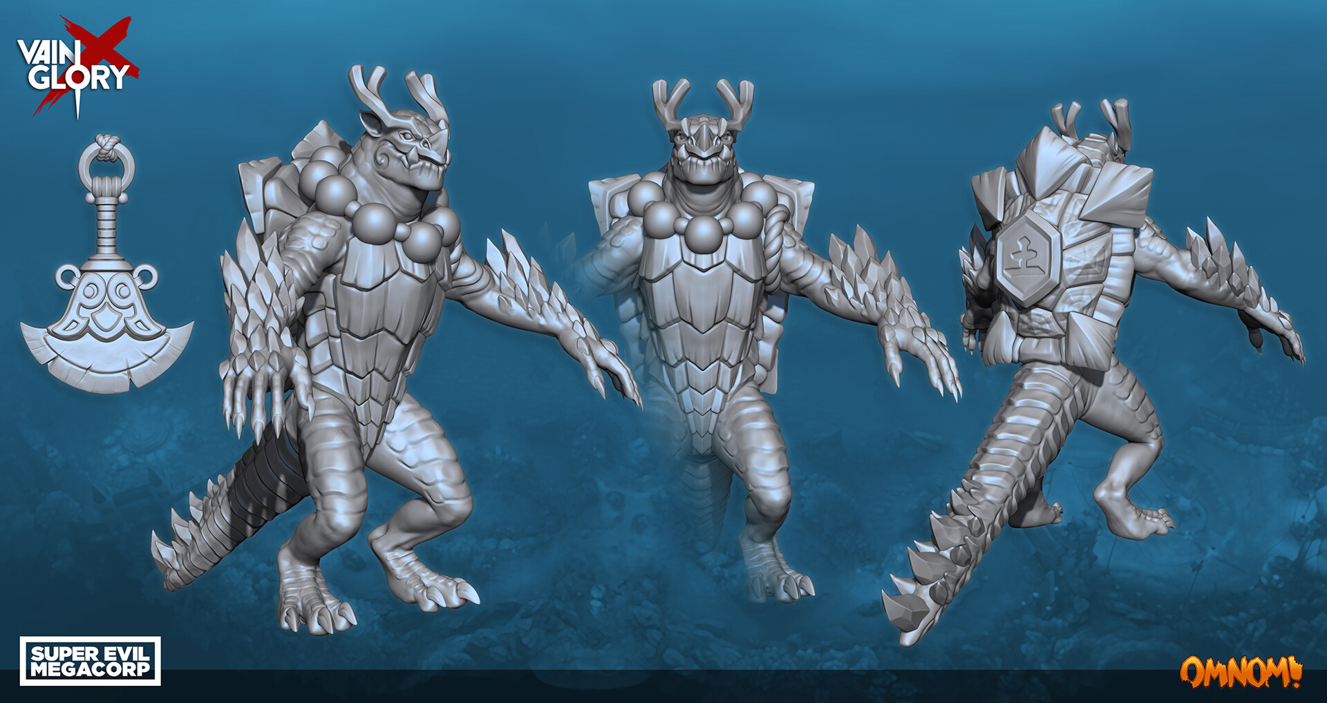 OMNOM! workshop - Vainglory Characters 04