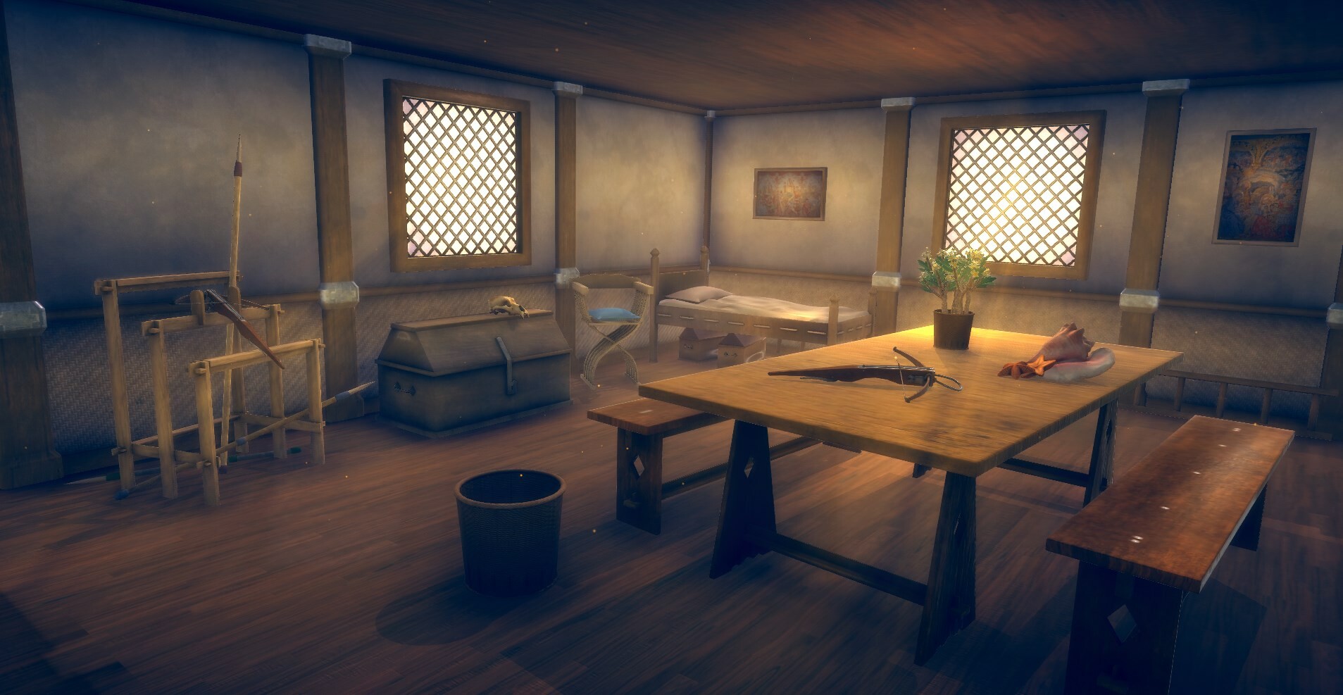 ArtStation - Medieval room