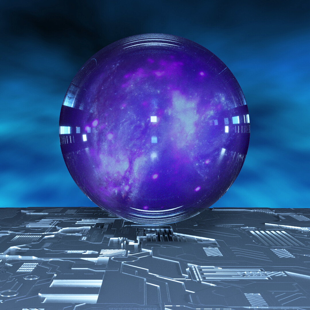 ArtStation - Space Sphere 01 C4D