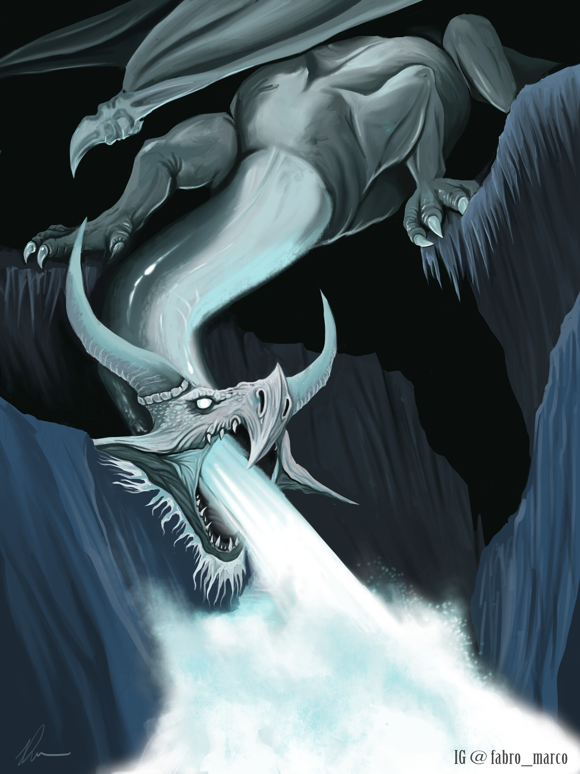 ArtStation - Gelidon, The Nightmare in Ivory