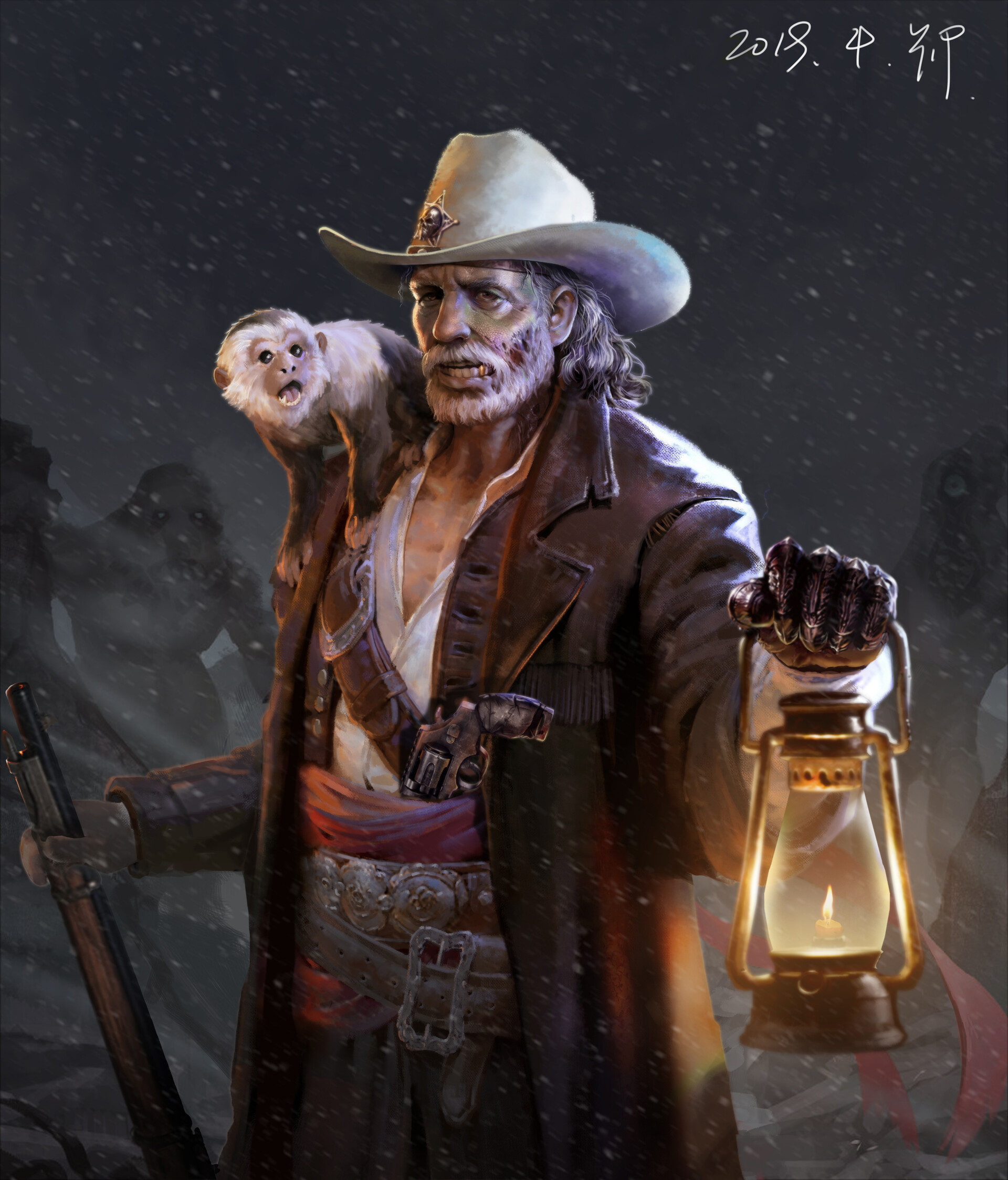 ArtStation - Western dead captain