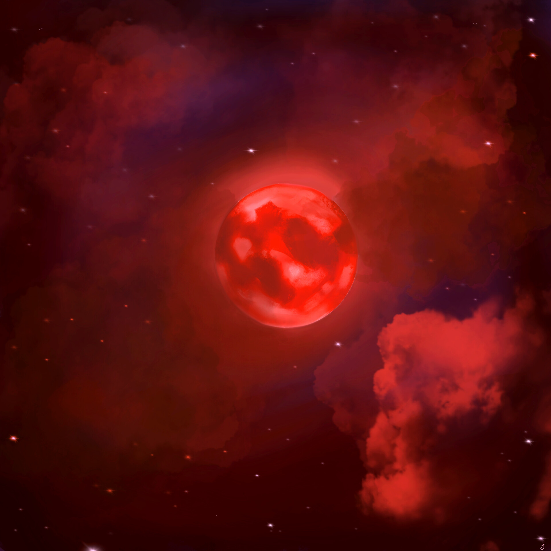 ArtStation - Blood-moon