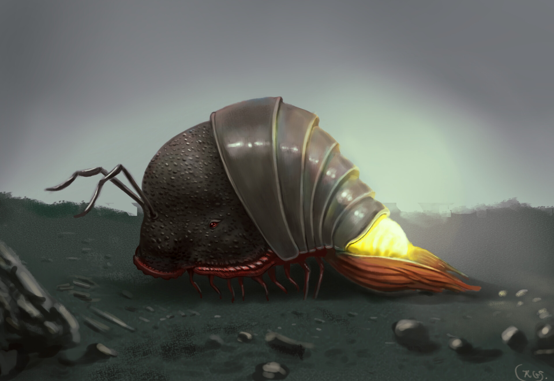 ArtStation - Cave creature