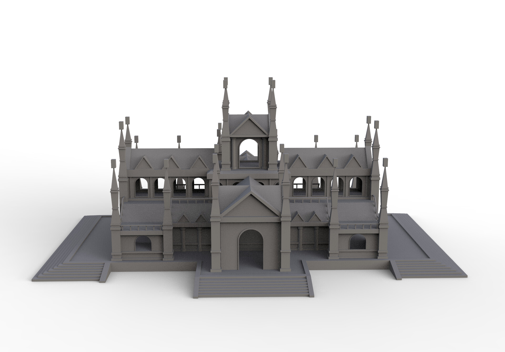 ArtStation - game church set