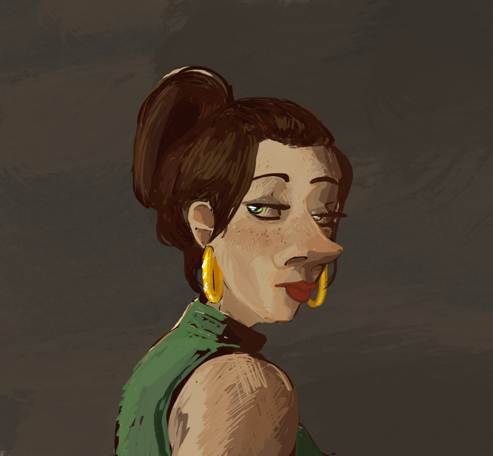 ArtStation - Serious Lady