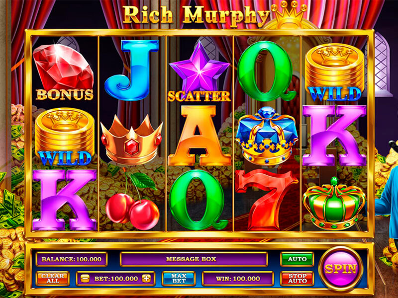 ArtStation - Game reels of the slot "Rich Murphy"