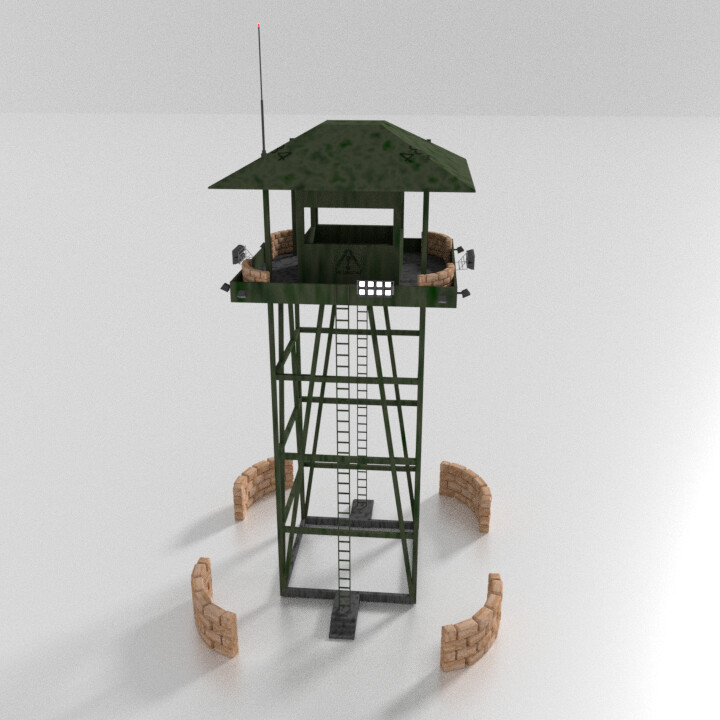 özcan özaltın - https://grabcad.com/library/mlitary-tower-askeri-kule-1