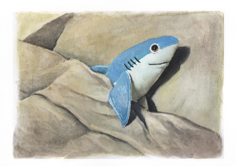 ArtStation - Sleepy Shark