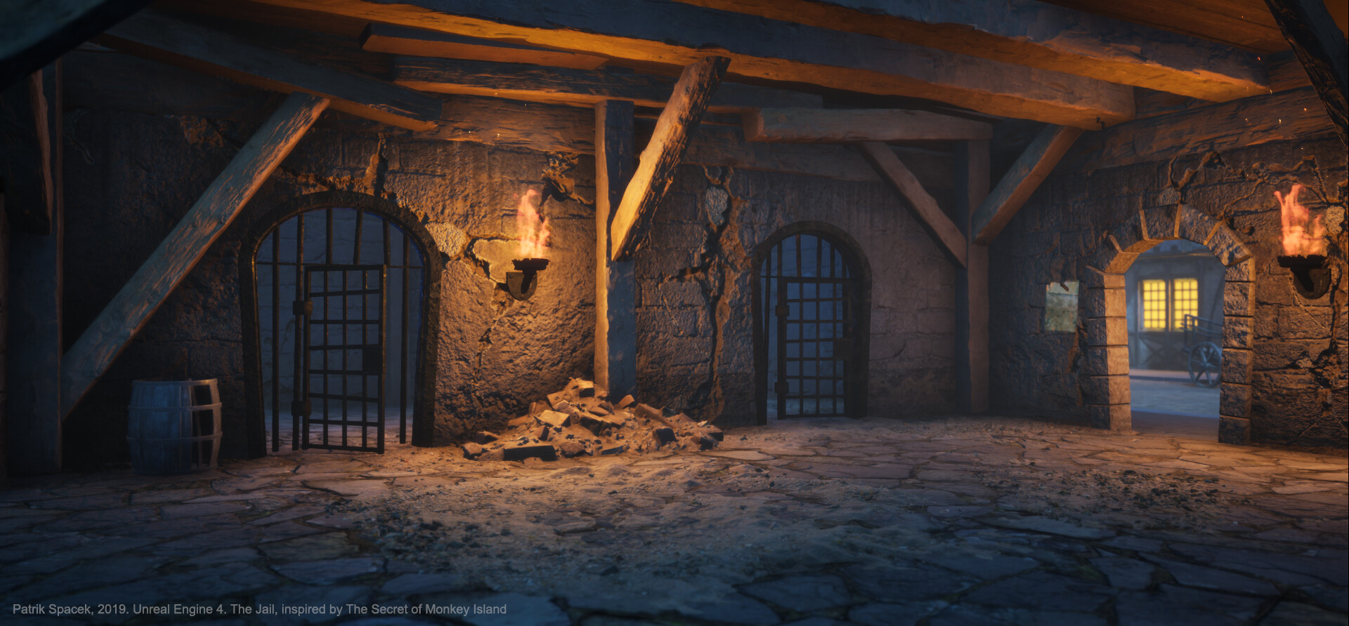 ArtStation - The Jail