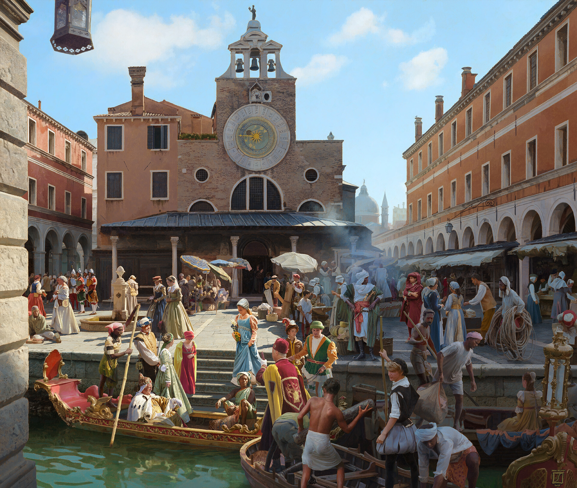 ArtStation - Endika Project: Imperia, marketplace.