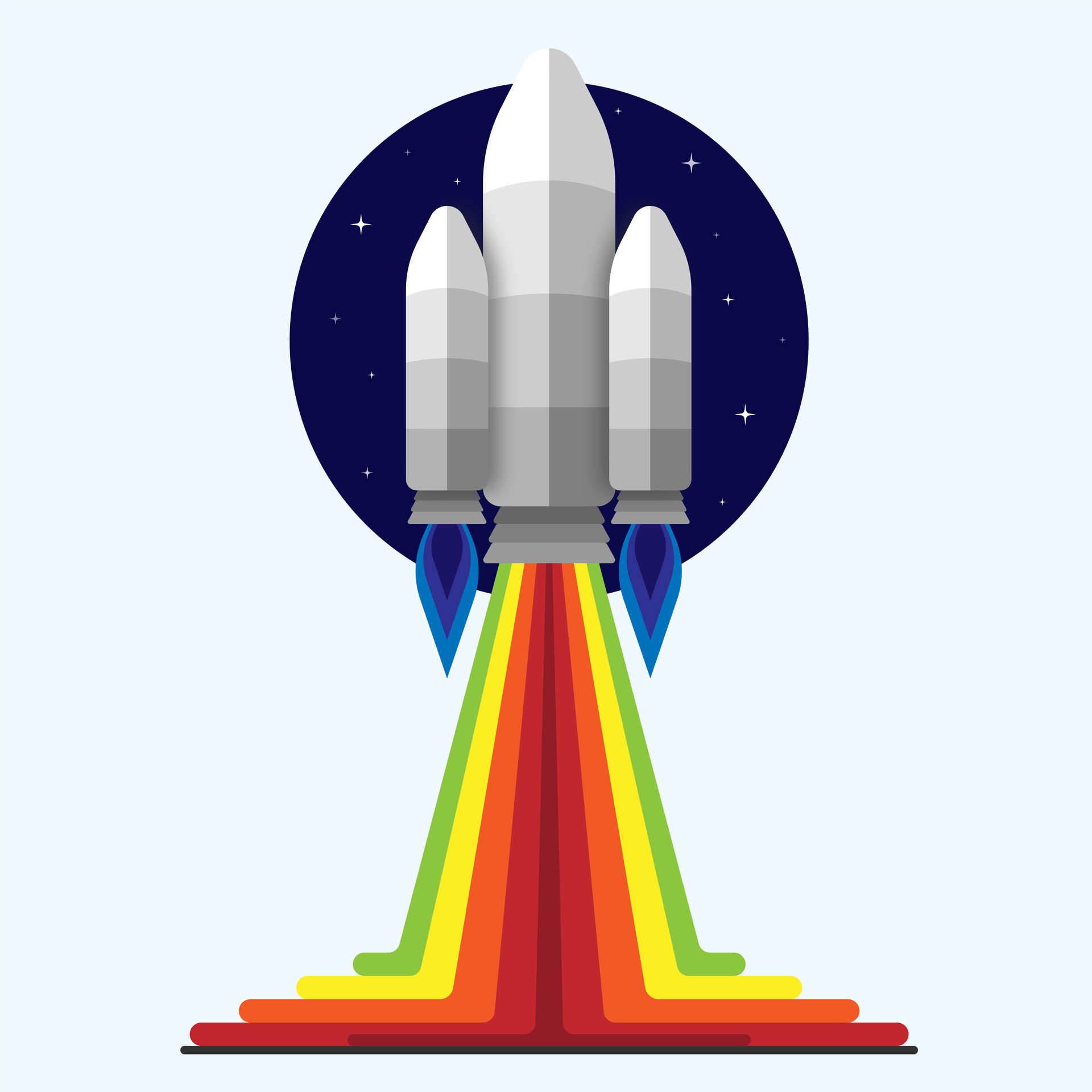 ArtStation - Rainbow Rocket