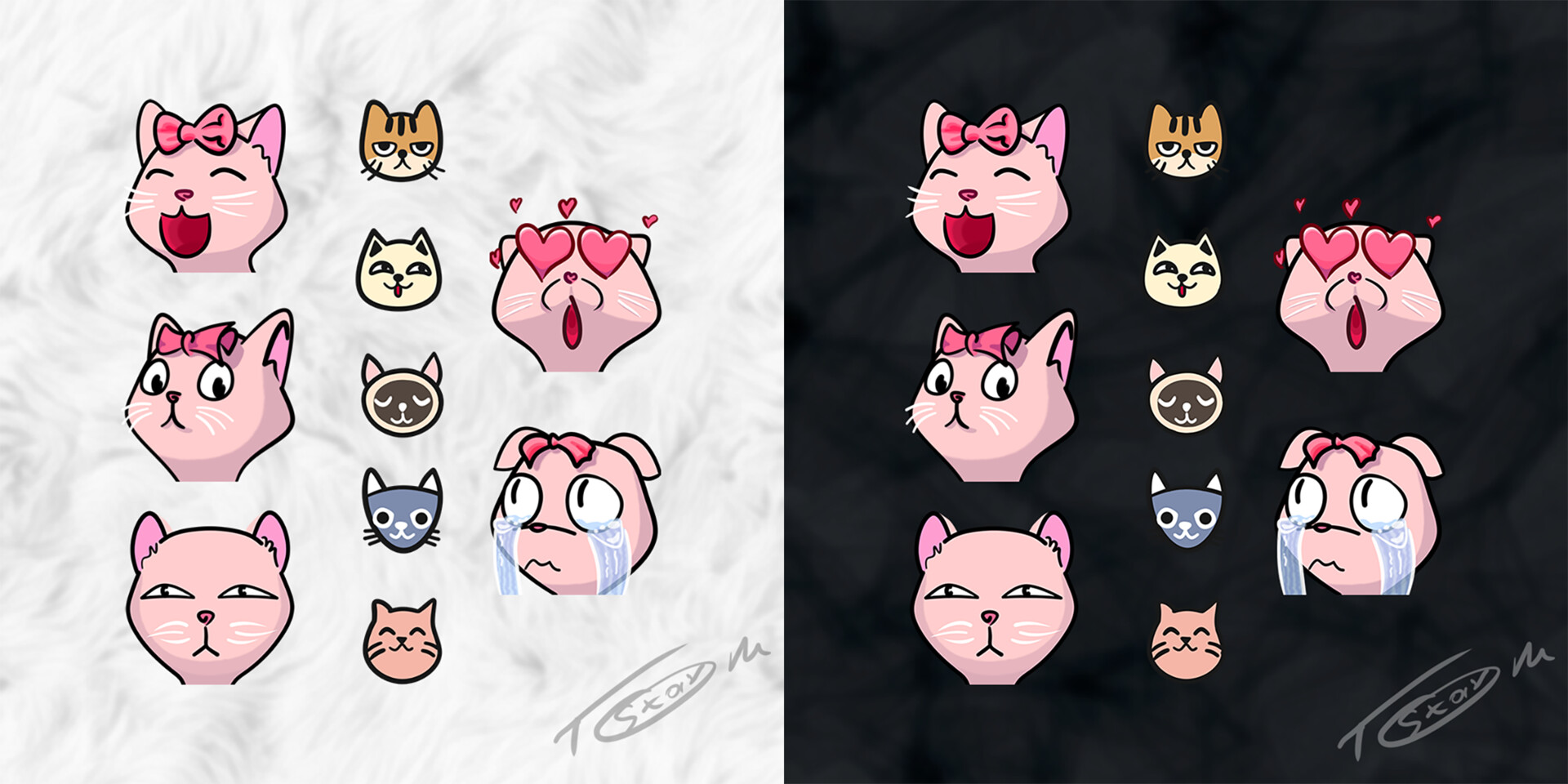 ArtStation - Twitch emotes for fun