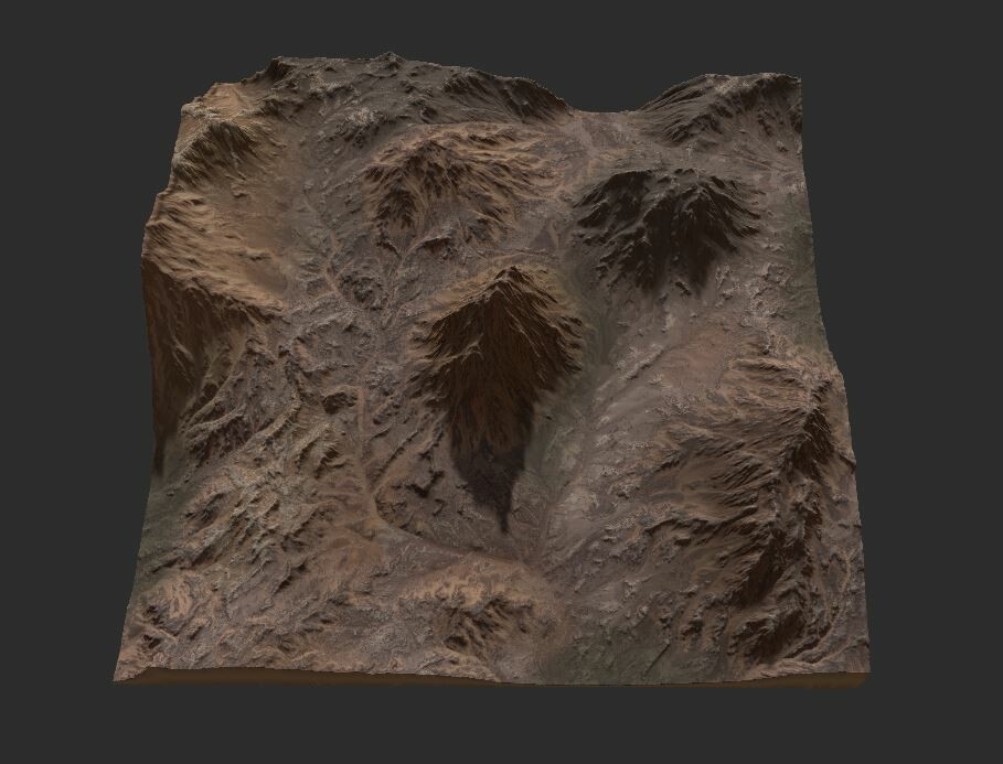 ArtStation - Terrain Modeling & texturing