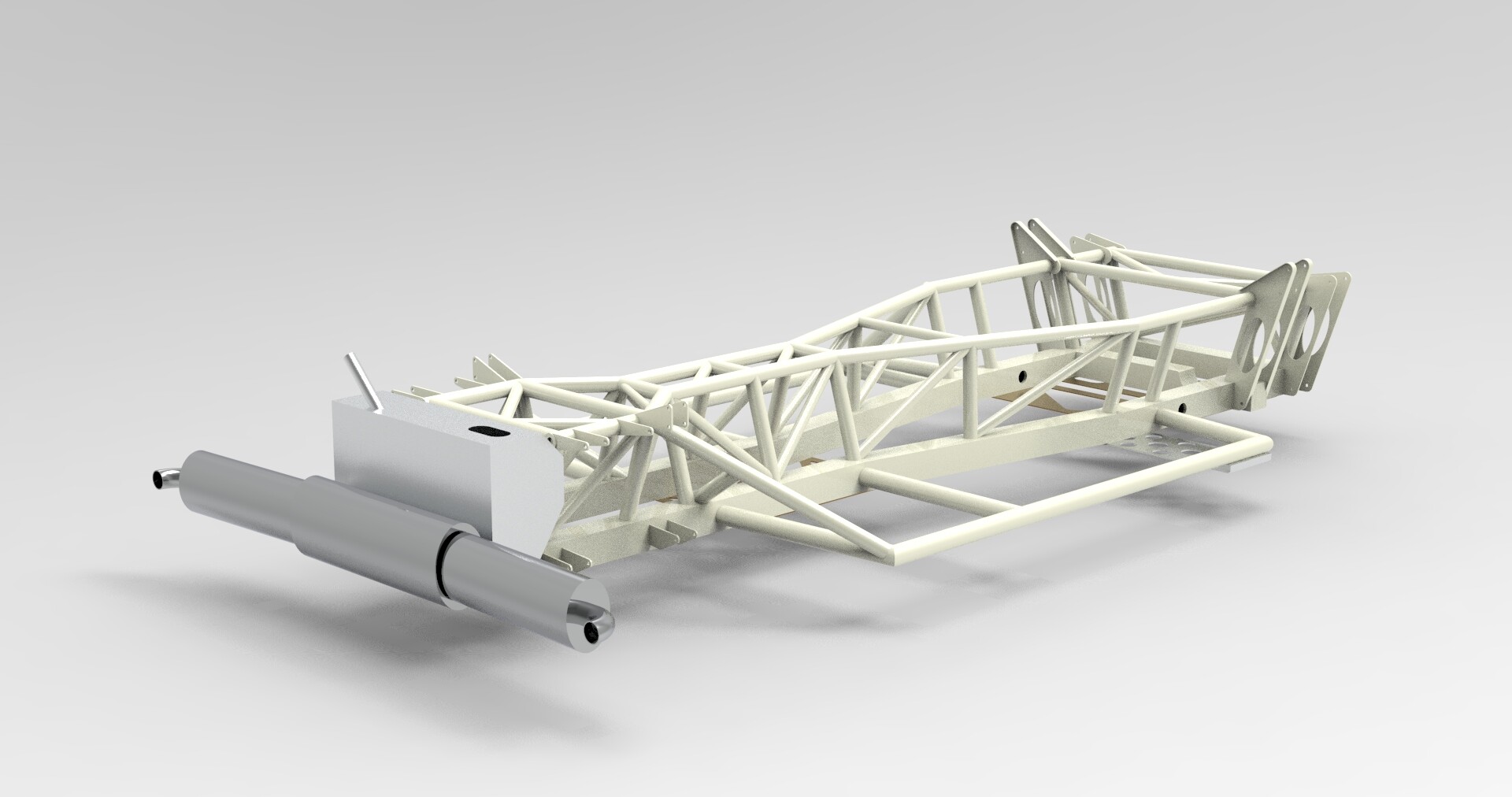 BRIAN KIM DESIGNS - TVR Sagaris S-Chassis Frame Design