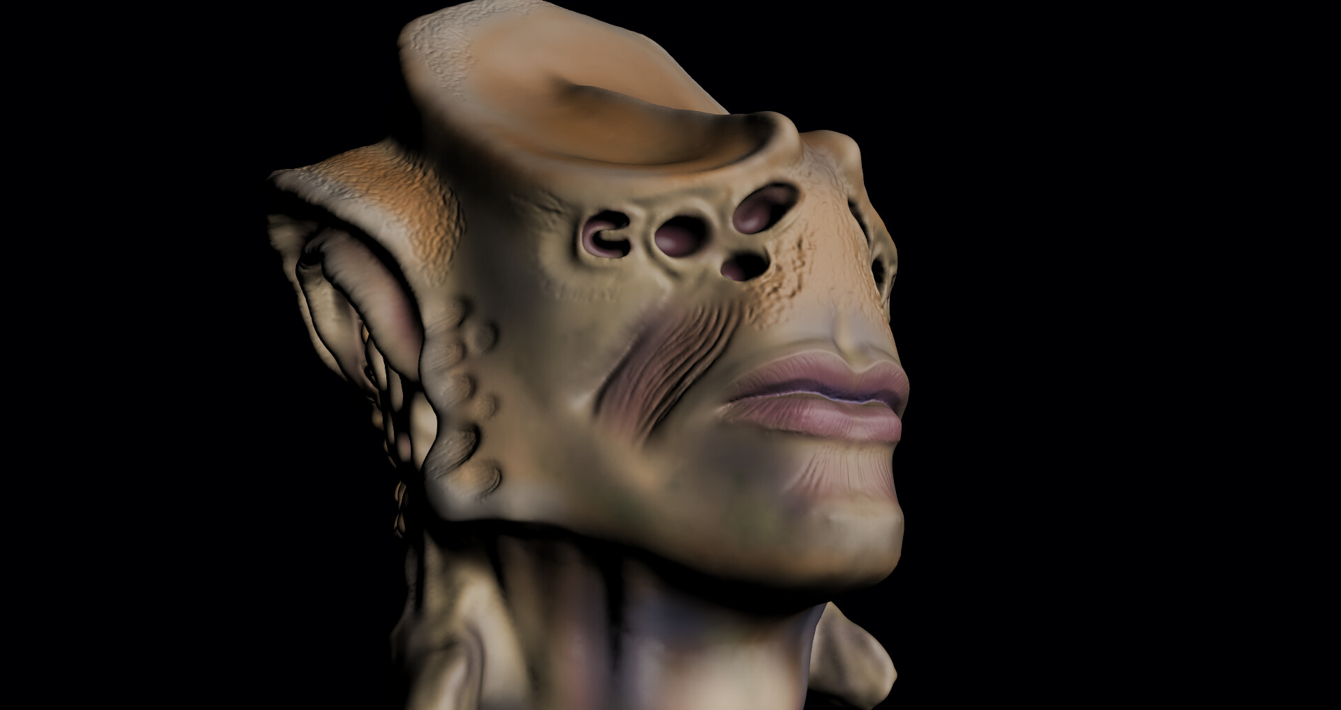 ArtStation - Creepy Creature Sculpt