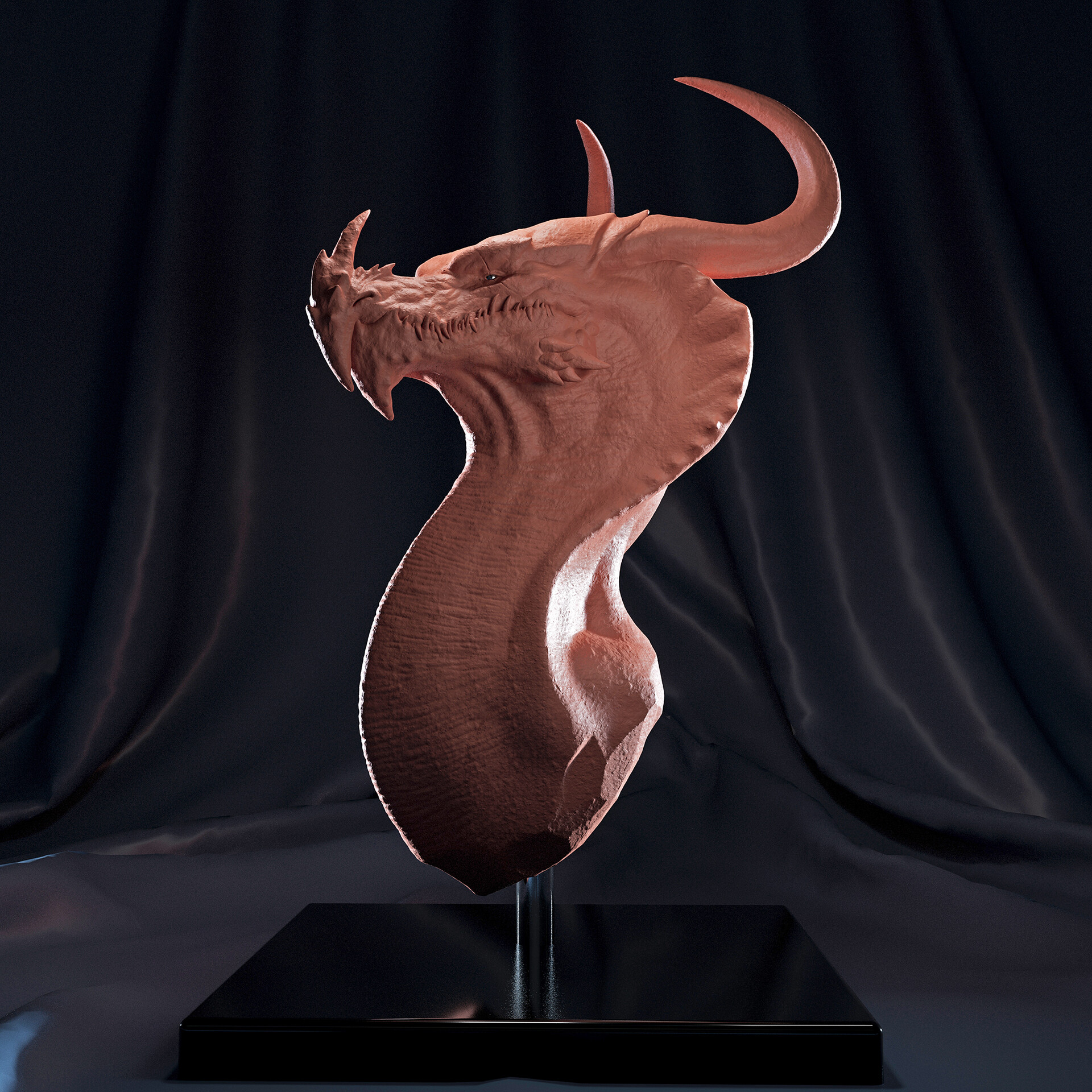 ArtStation - Dragon Bust