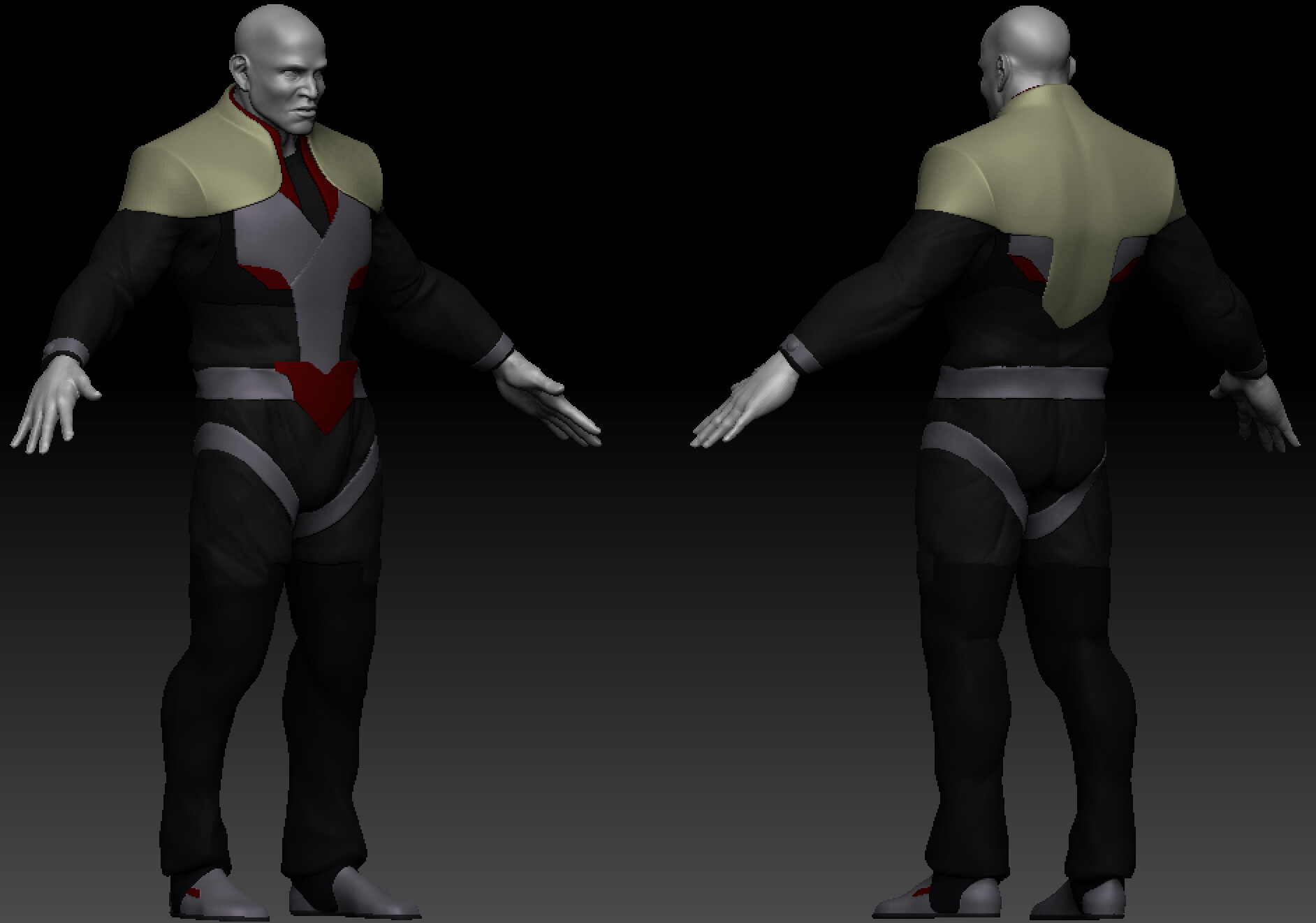 ArtStation - Stylized Character Study: Captain Joshua Riggs - origin ...