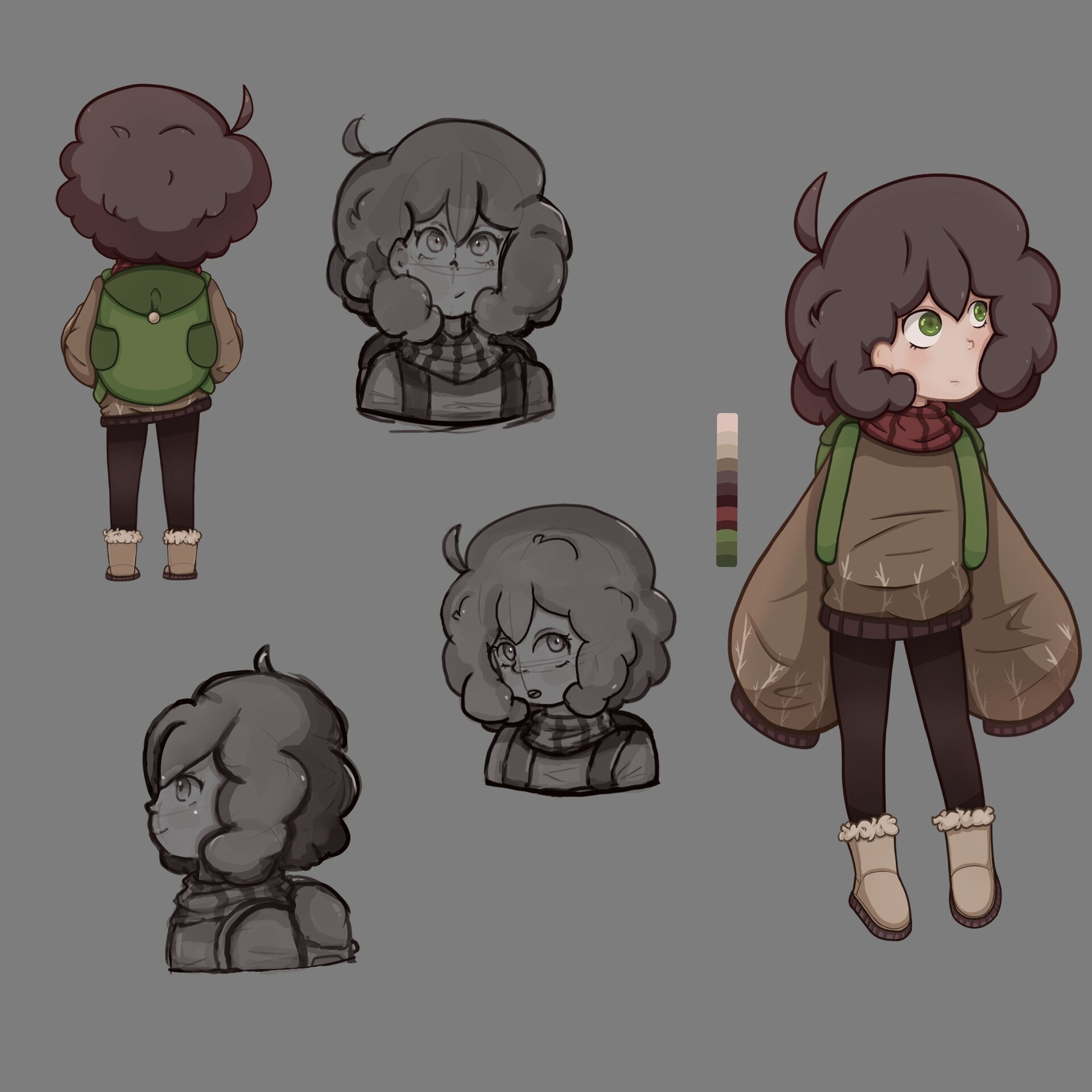 ArtStation - Original Character Sheet