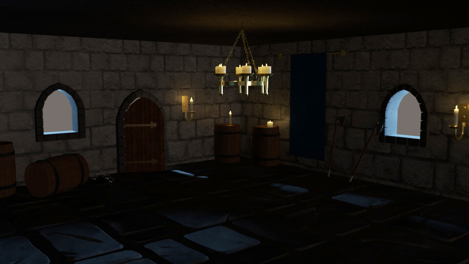 ArtStation - Medieval Room
