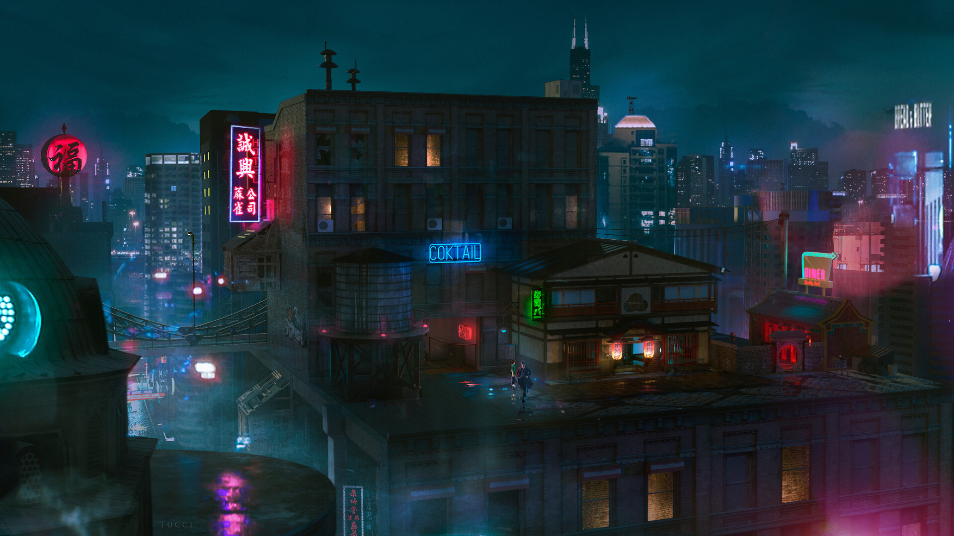 ArtStation - City Night