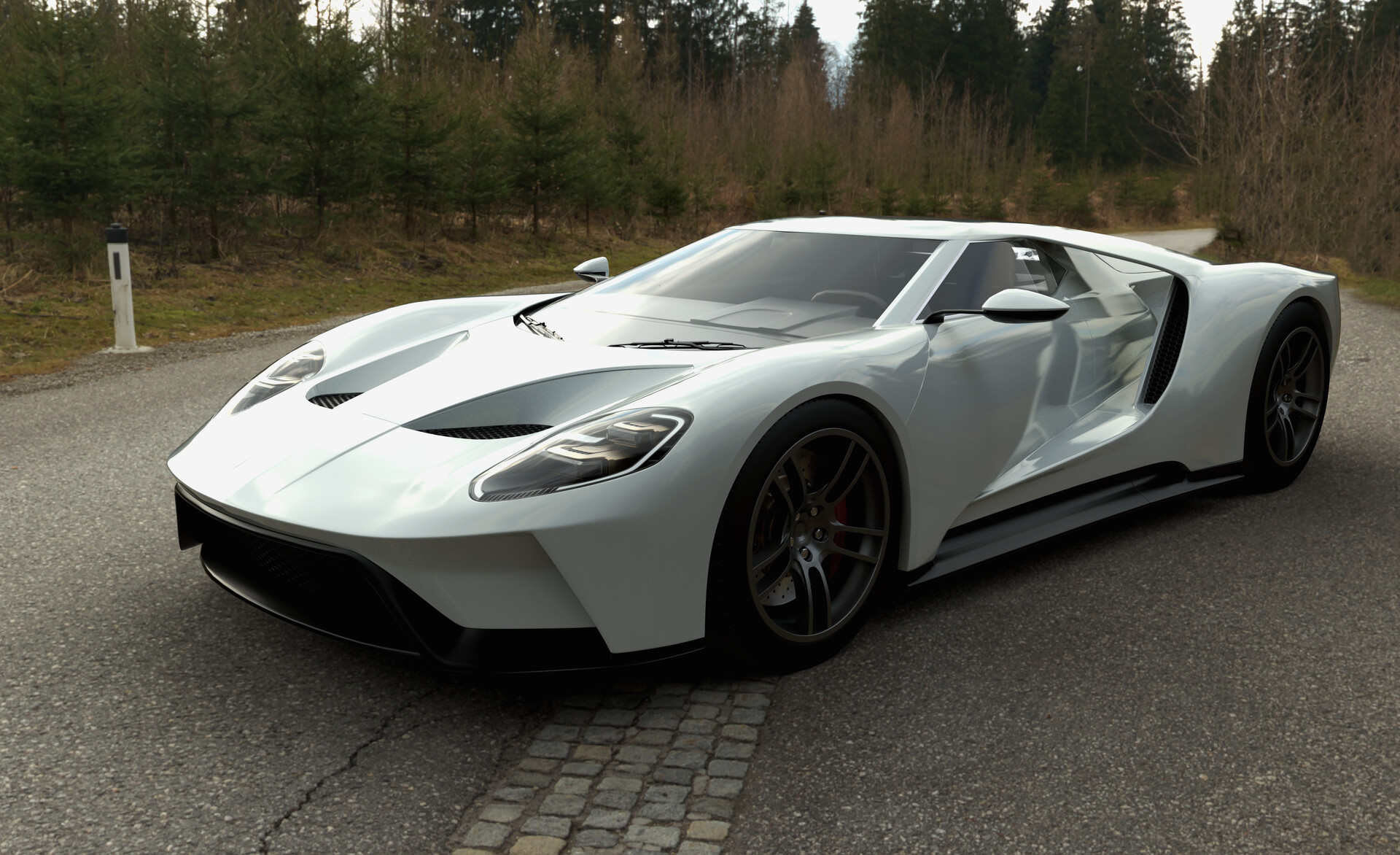 ArtStation - Ford GT 2016