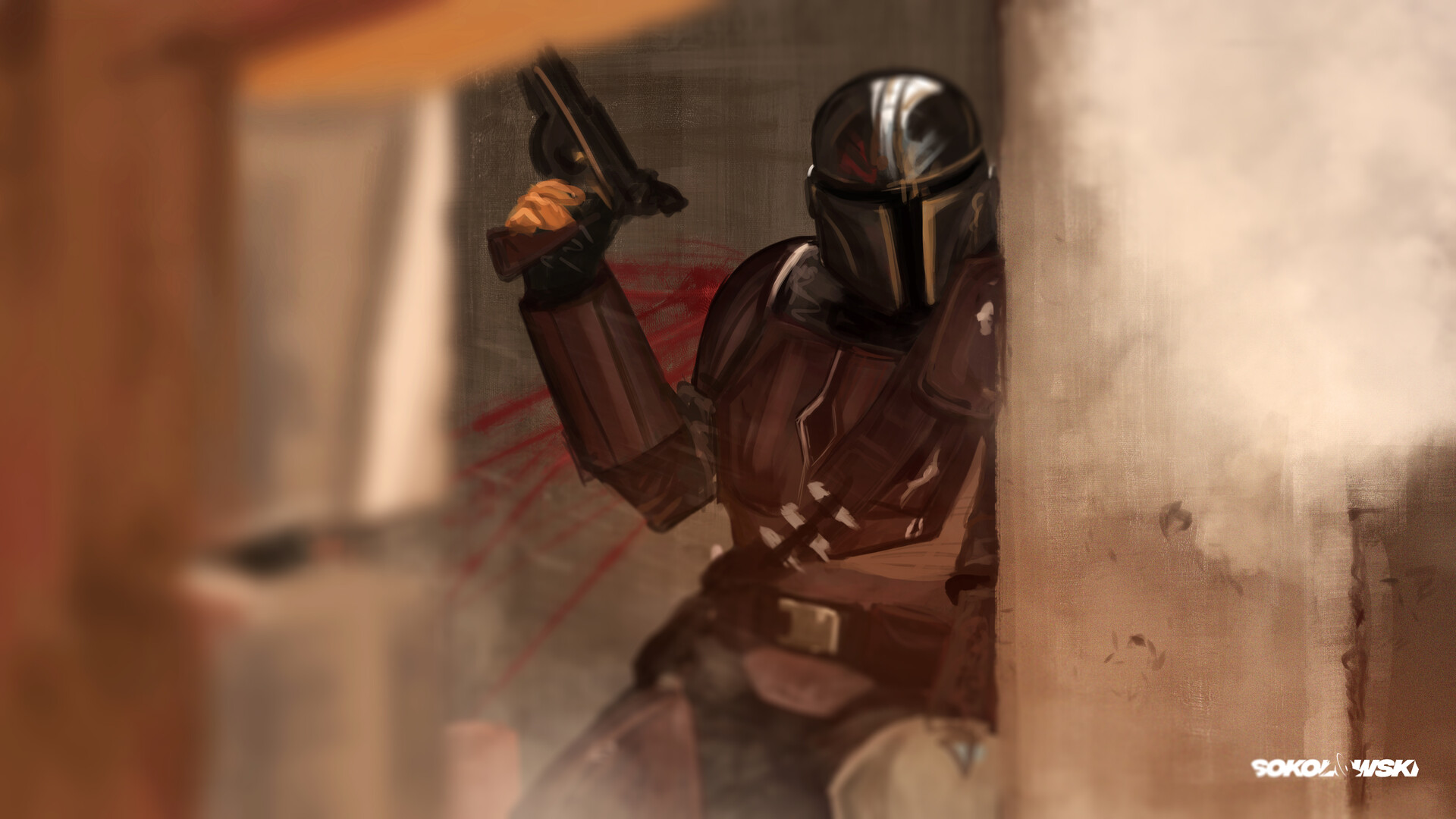 ArtStation - The Mandalorian Speed Painting