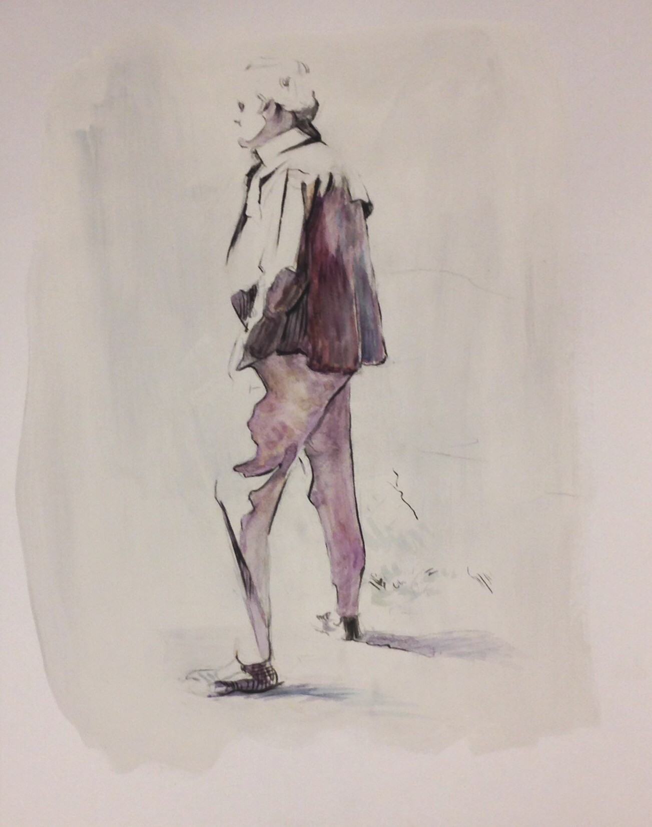 ArtStation - Line and wash figures