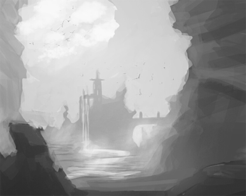 Gabe Hayes - Landscape Value Studies