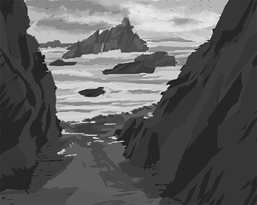 Gabe Hayes - Landscape Value Studies