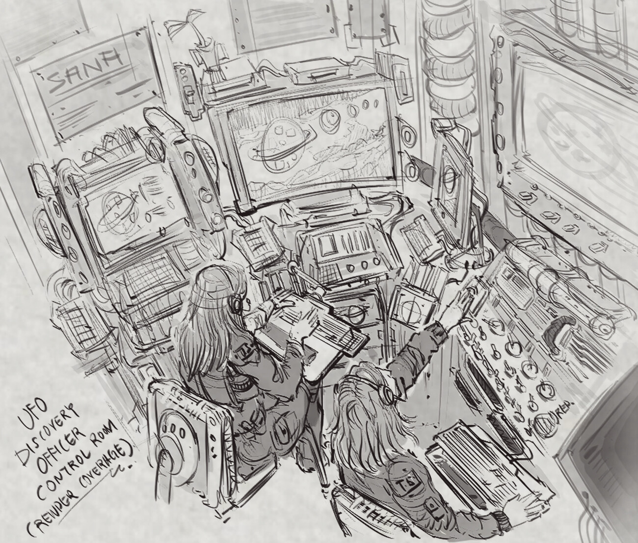 ArtStation - game_control room