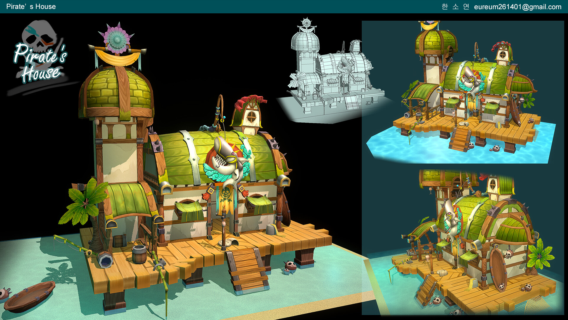 ArtStation - Pirate's House