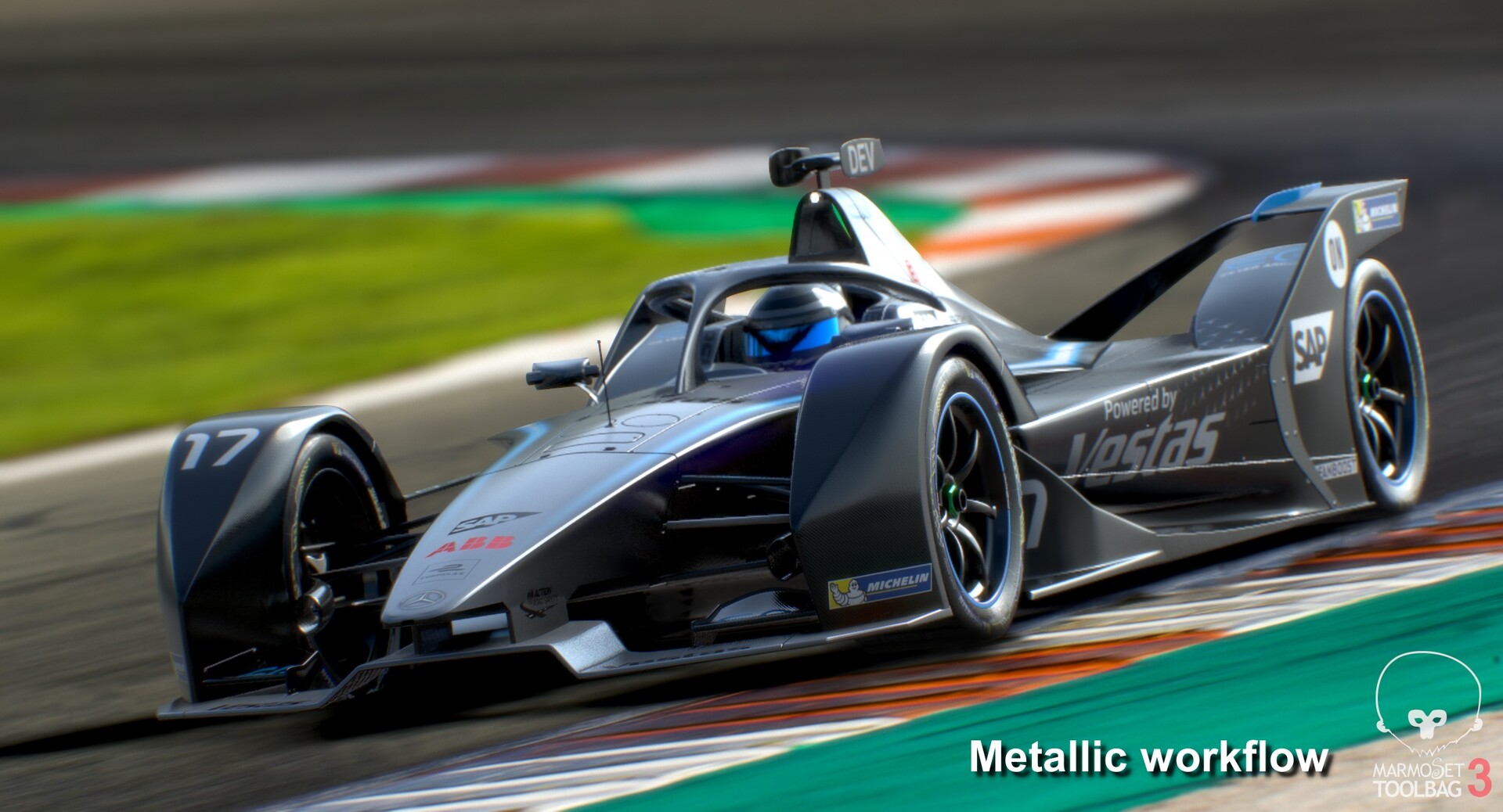 OpticalDreamSoft - Mercedes-Benz Formula E Season 2019 2020 3D model