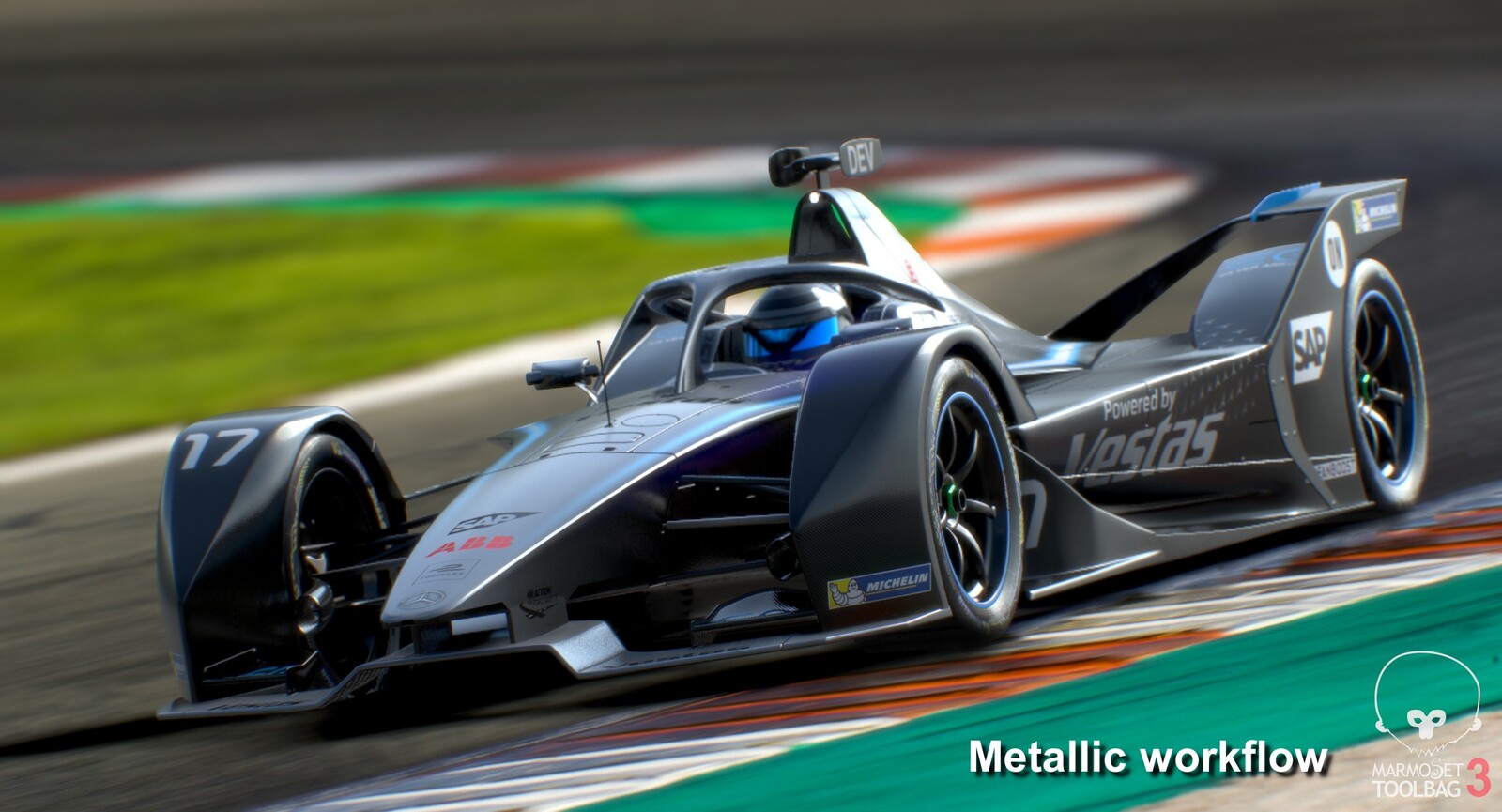 OpticalDreamSoft - Mercedes-Benz Formula E Season 2019 2020 3D model