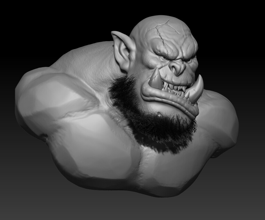 ArtStation - ZBrush sculpture practice